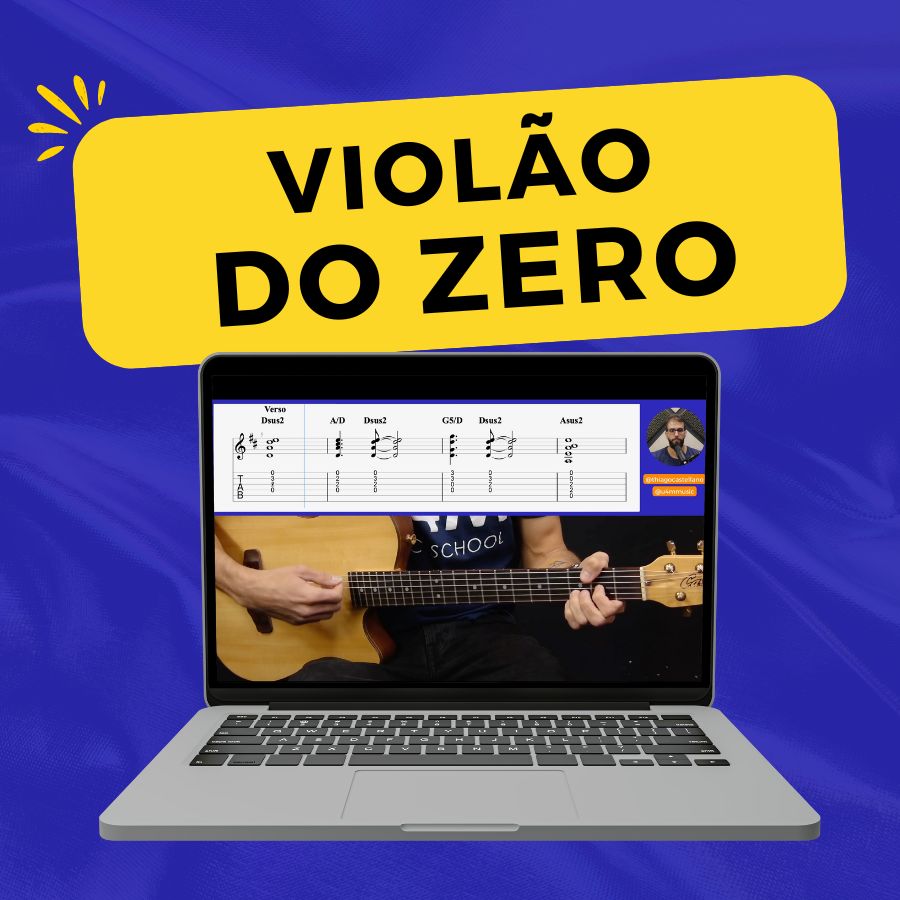 Curso Rápido - Violão do Zero - ESCOLA DE MÚSICA SÃO PAULO